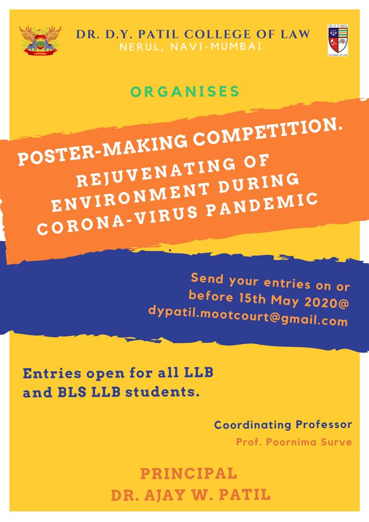 Poster Making Competition By DYPCOL